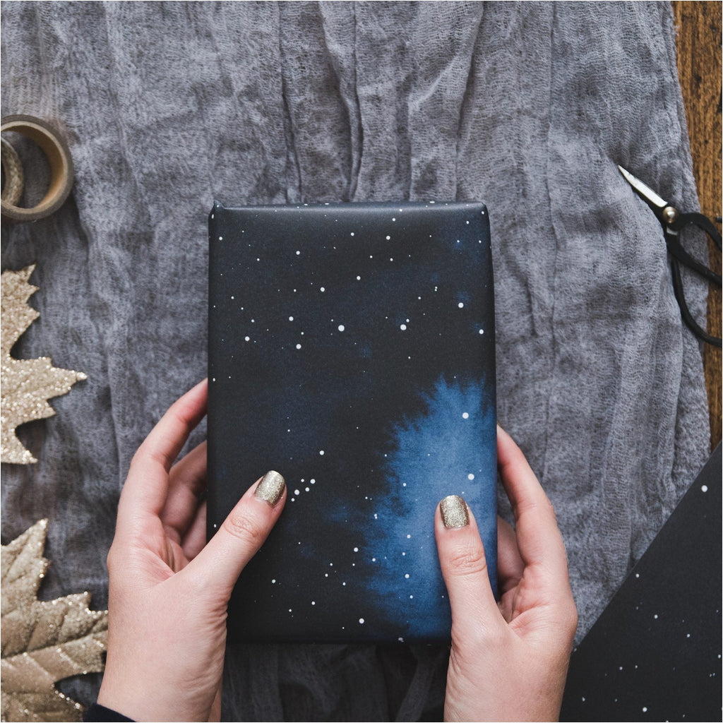 Night Sky Gift Wrap - I am Nat Ltd